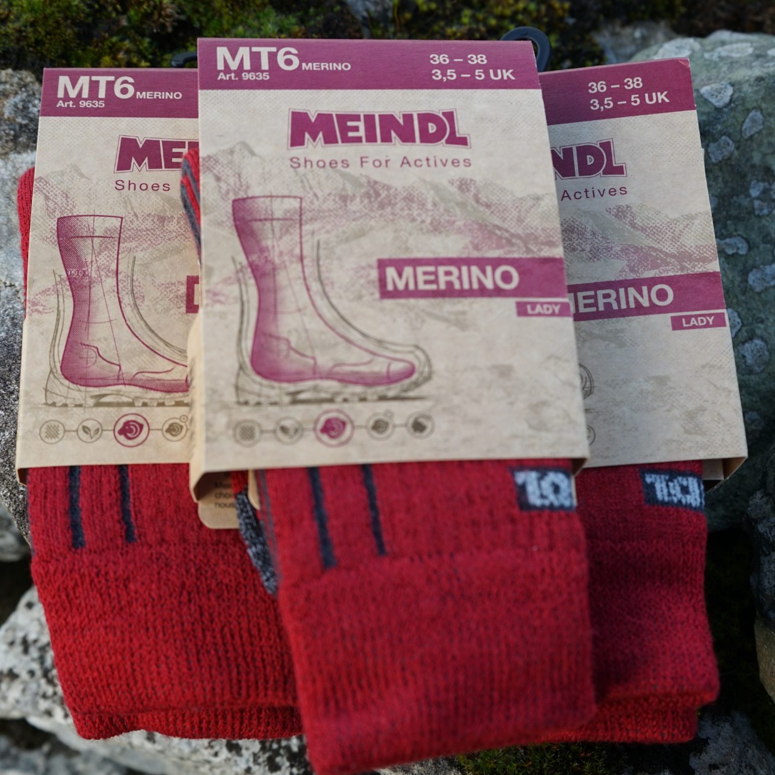 Socks for Outdoor Footwear | Merino and Cotton | Meindl UK